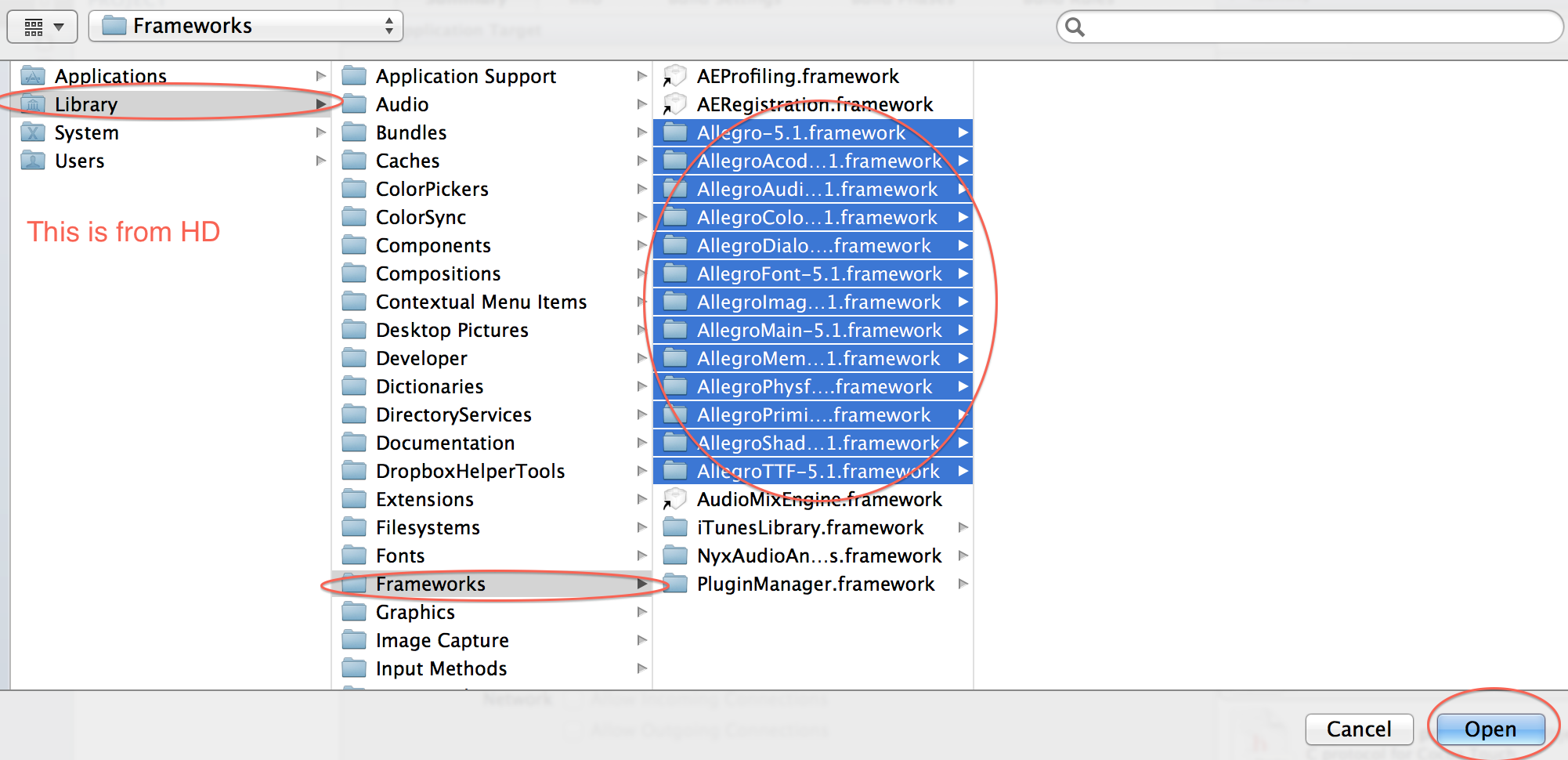 Getting started with Allegro 5.1 on Mac OS X 10.8 (Xcode 4.5, and homebrew) – Stefan Hendriks' blog